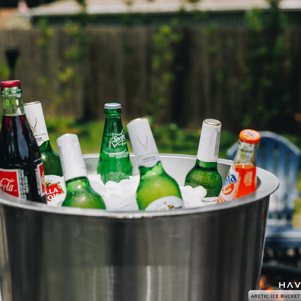 Arctic Ice Bucket - Stainless Steel - USA Made - Havens | Luxury Metals