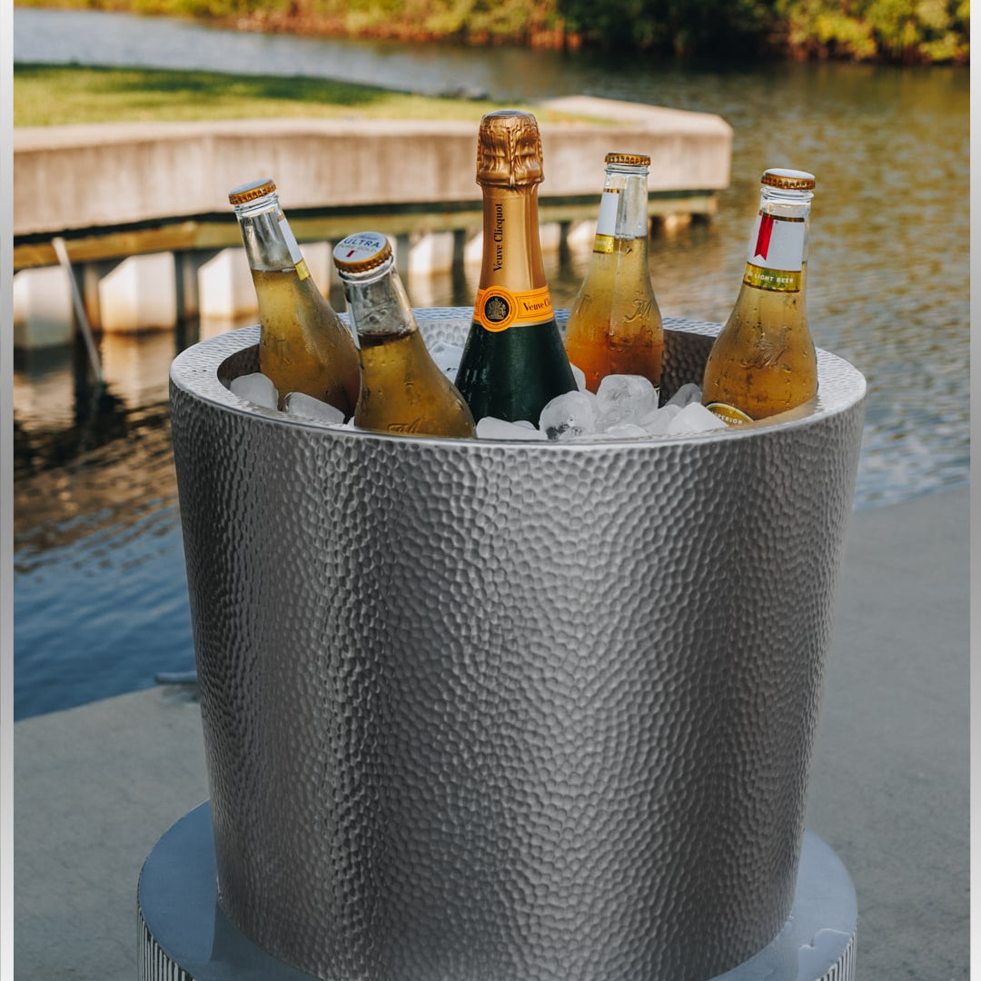 Arctic Ice Bucket - Stainless Steel - USA Made - Havens | Luxury Metals