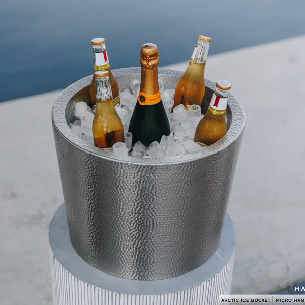 Arctic Ice Bucket - Stainless Steel - USA Made - Havens | Luxury Metals