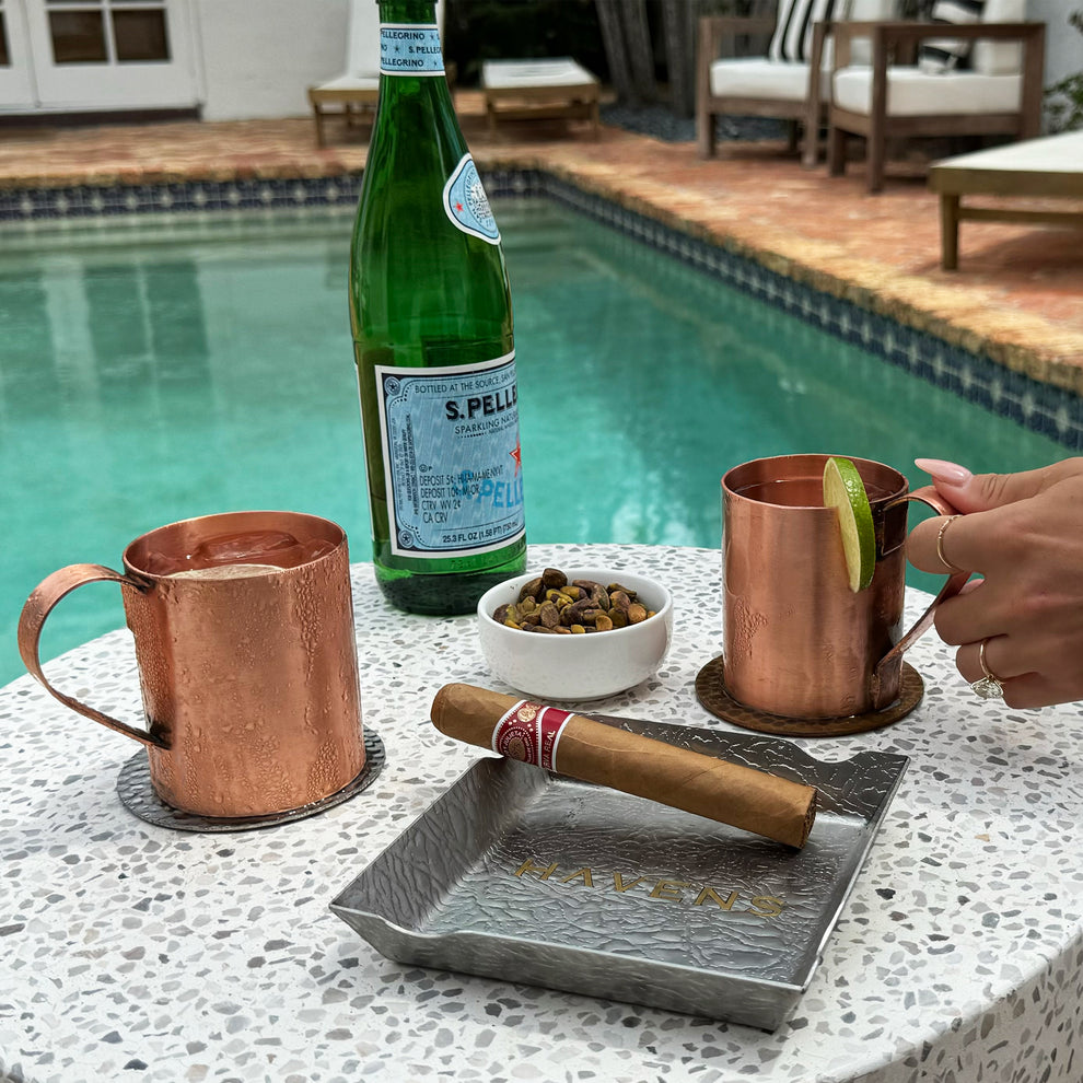 Pure Copper Mule Mugs - USA Made - Havens | Luxury Metals