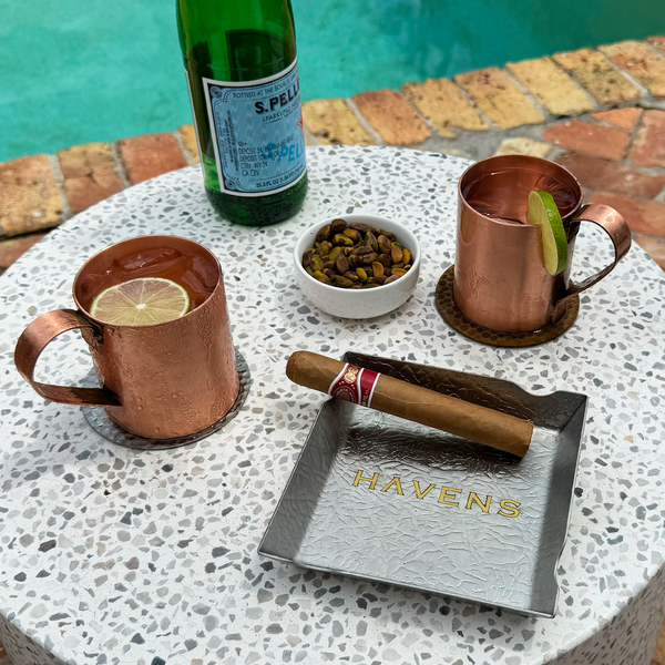 Custom Ash Tray - Stainless Steel - USA Made - Havens | Luxury Metals