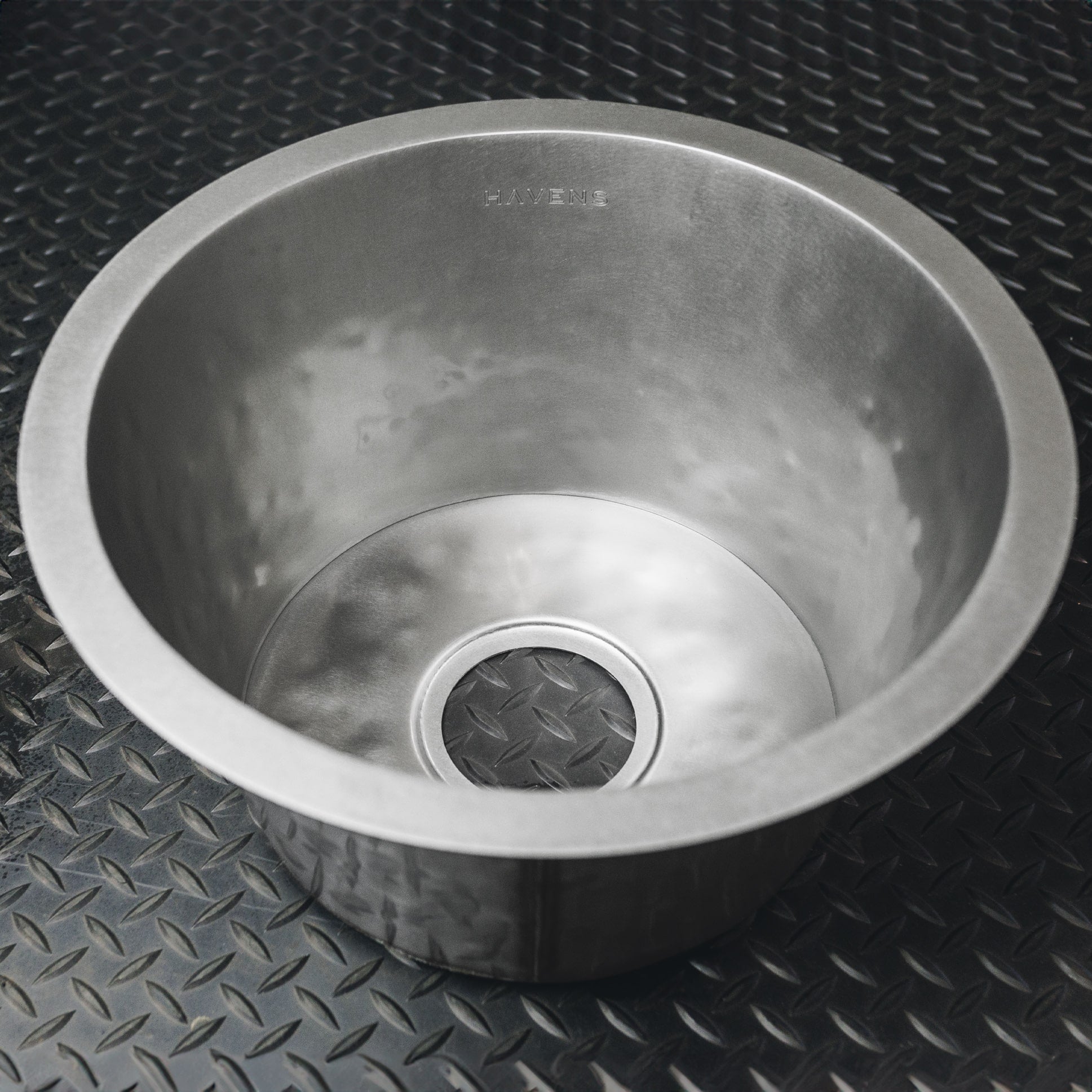 Custom Circa Sink - Stainless Steel - USA Made - Havens | Luxury Metals