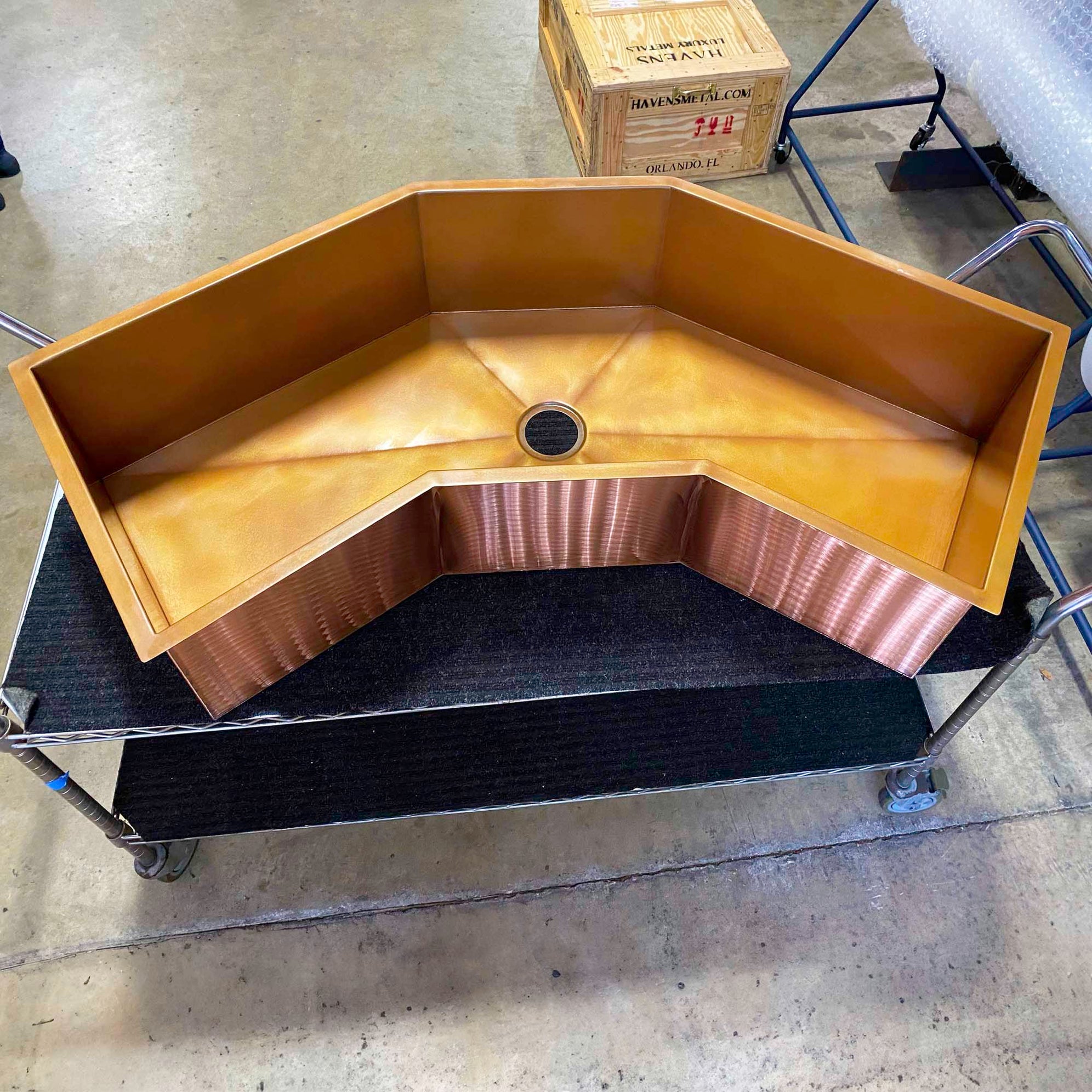 Custom Sinks - Stainless, Pure Copper, Premium Brass - Havens | Luxury ...