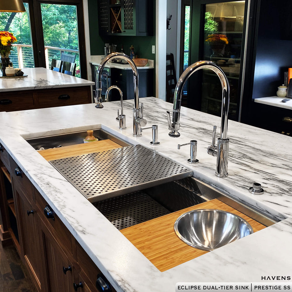 Custom Sinks - USA Made - Stainless Steel, Copper, Brass - Havens ...
