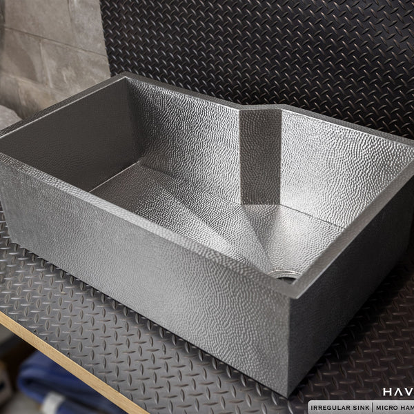 Custom Replacement Sink - Irregular - Stainless - USA - Havens | Luxury ...