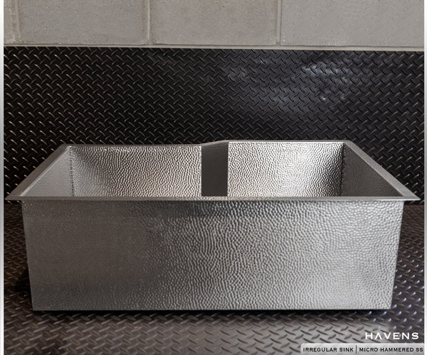 Custom Replacement Sink - Irregular - Stainless - USA - Havens | Luxury ...