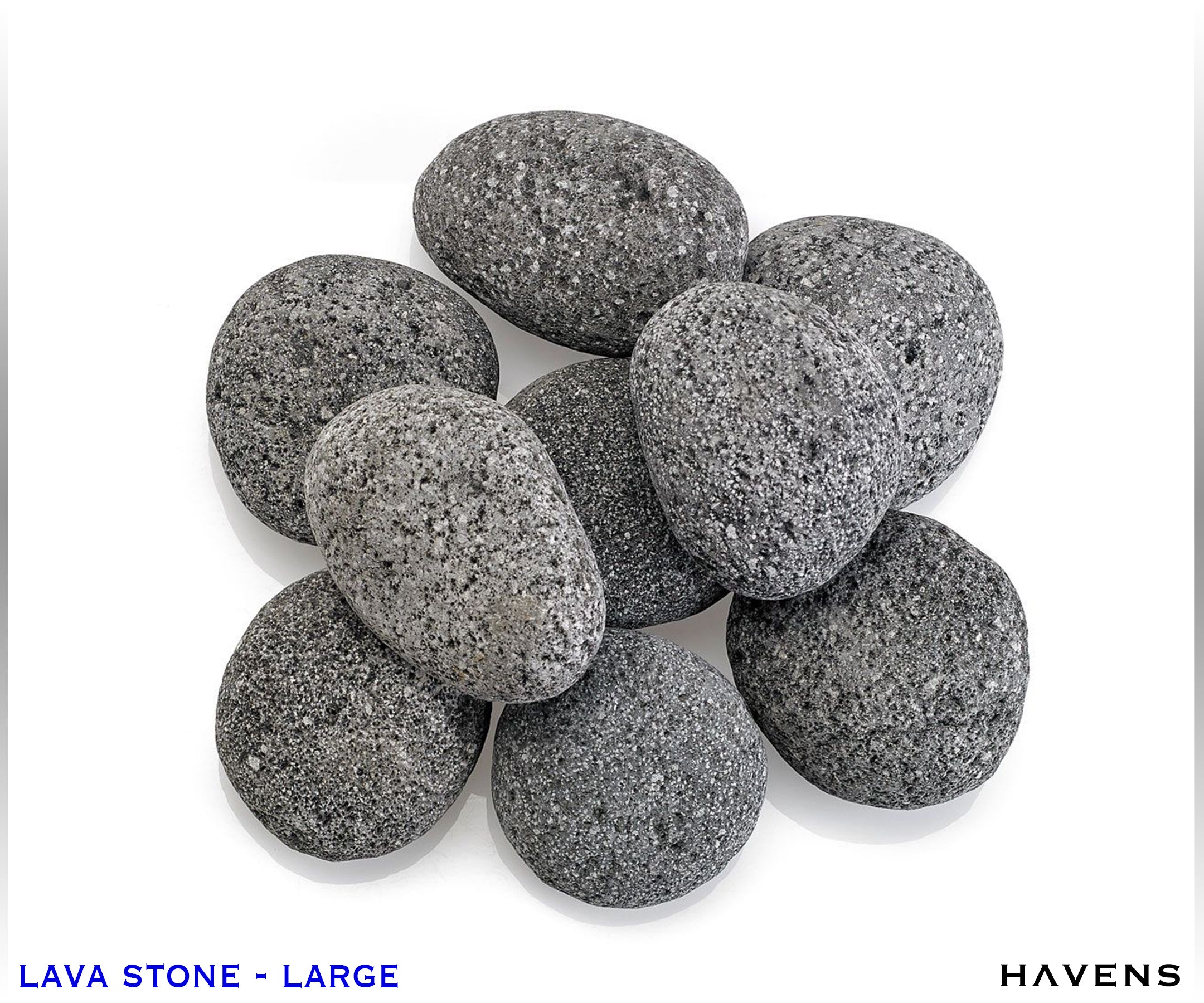 Fire Lava Rocks - Havens | Luxury Metals