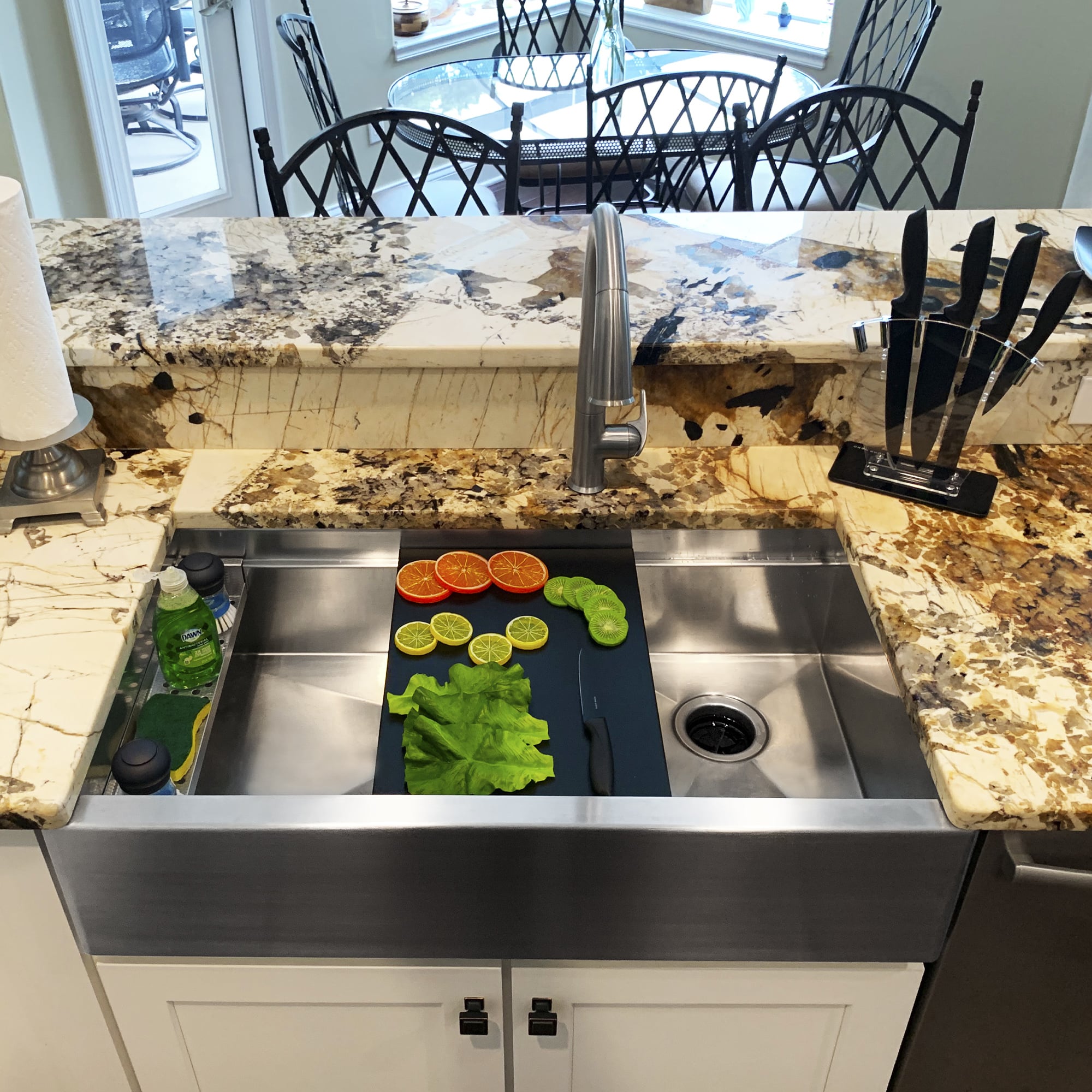 Advanced Workstation Sinks | Single & Dual-Tier - Havens | Luxury Metals