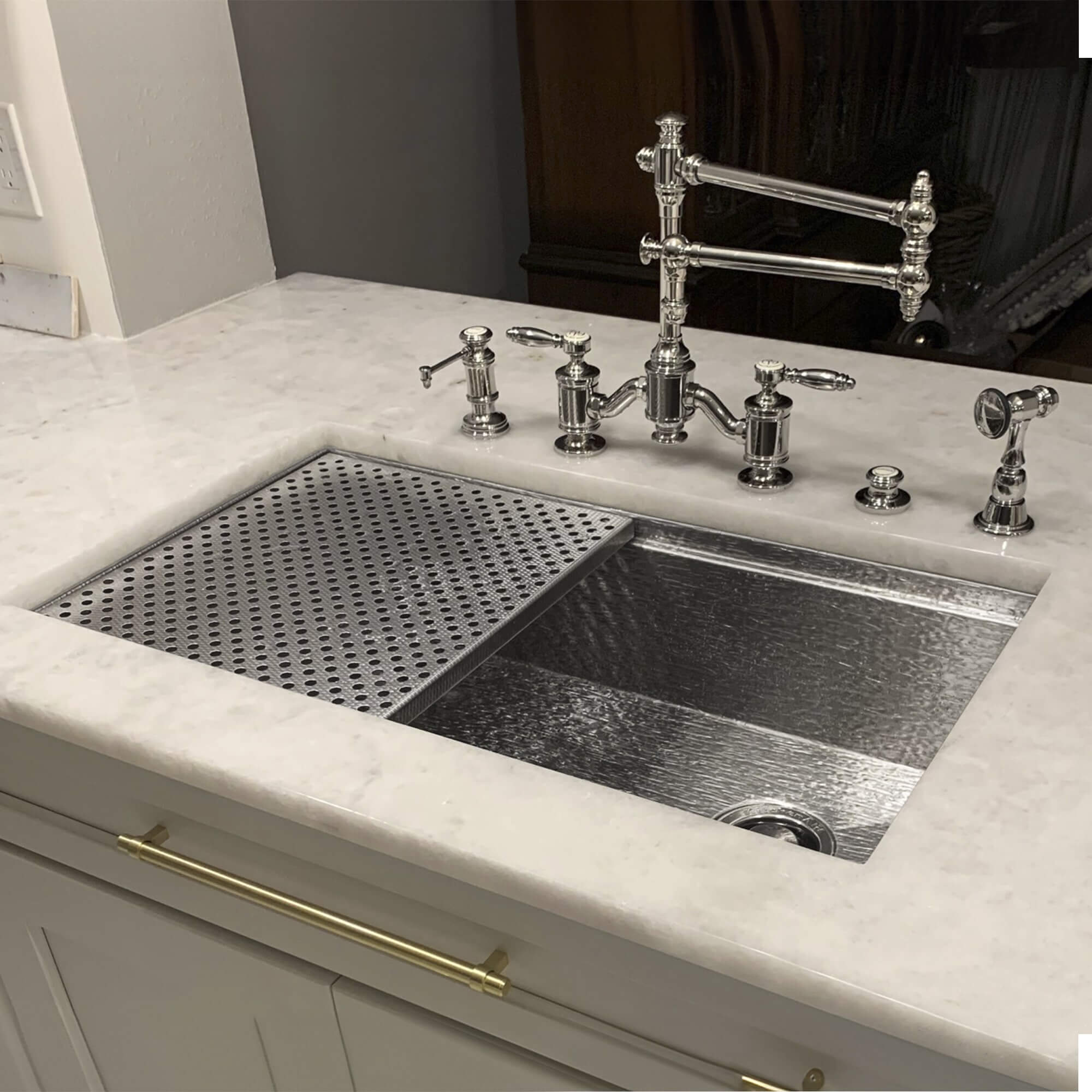 Advanced Workstation Sinks | Single & Dual-Tier - Havens | Luxury Metals