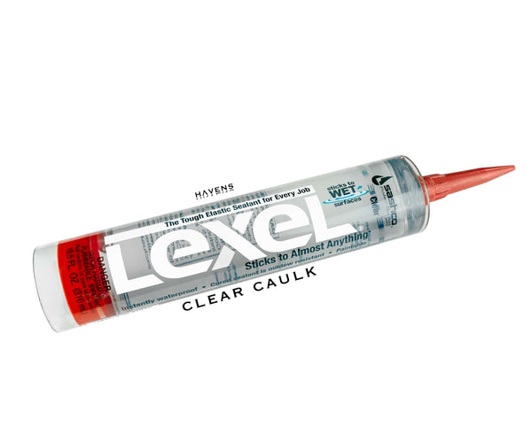 Lexel Clear Caulk - Stainless Sinks - Install - Havens | Luxury Metals