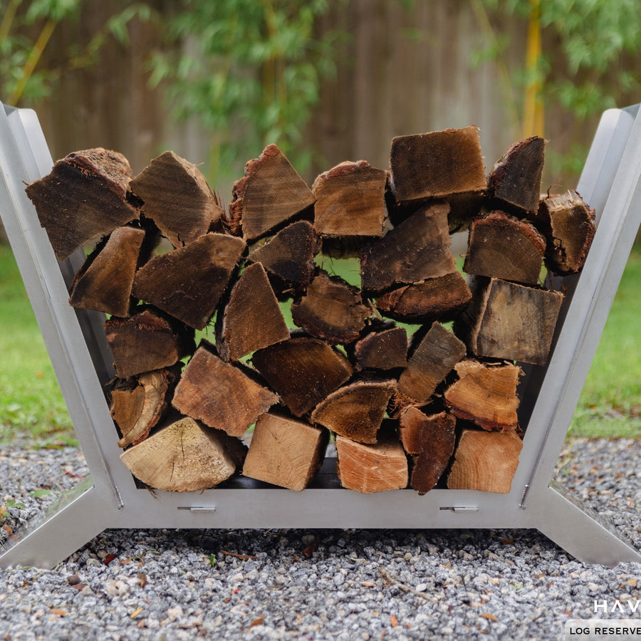Log Reserve - Stainless - Havens | Luxury Metals