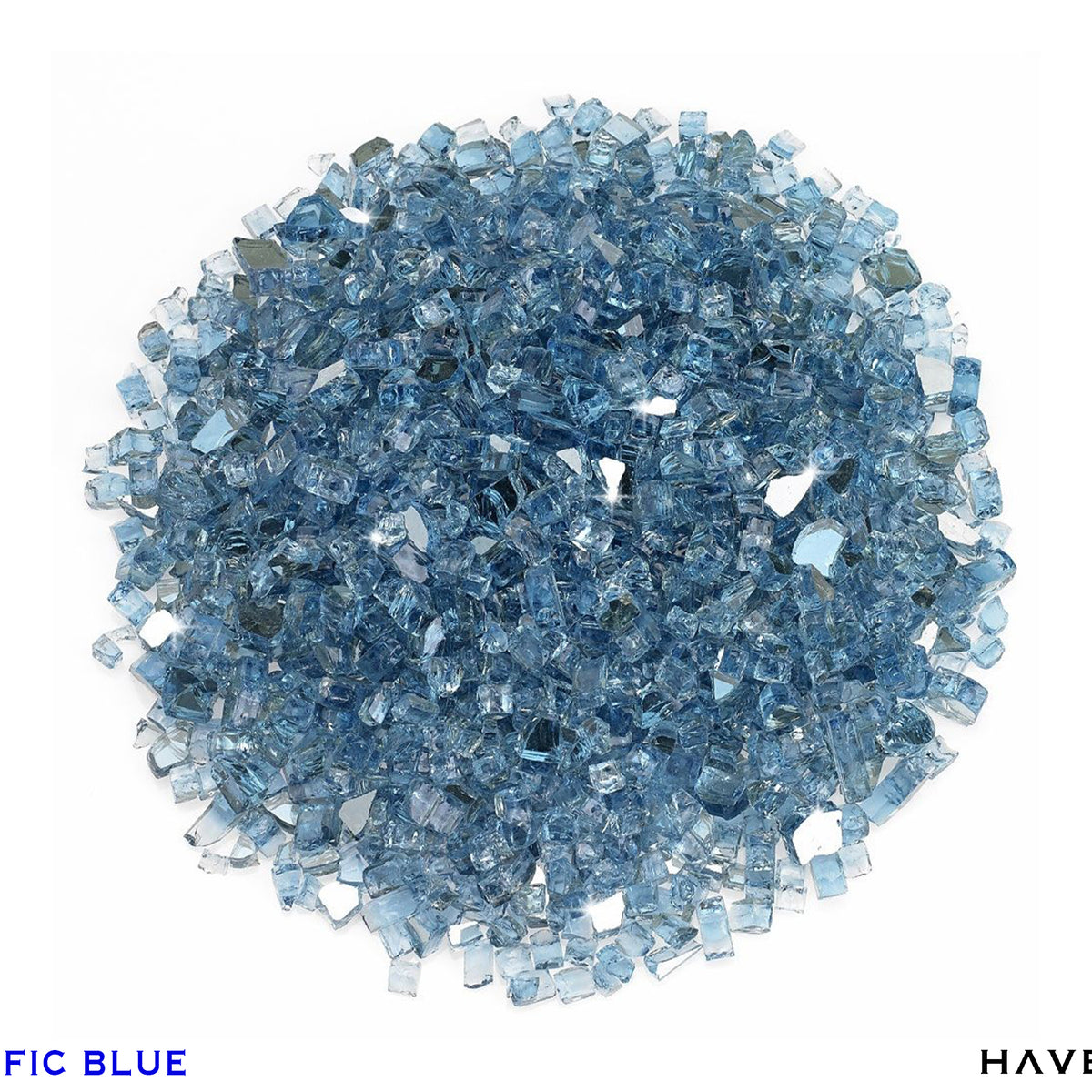 Fire Glass Rocks - Havens | Luxury Metals
