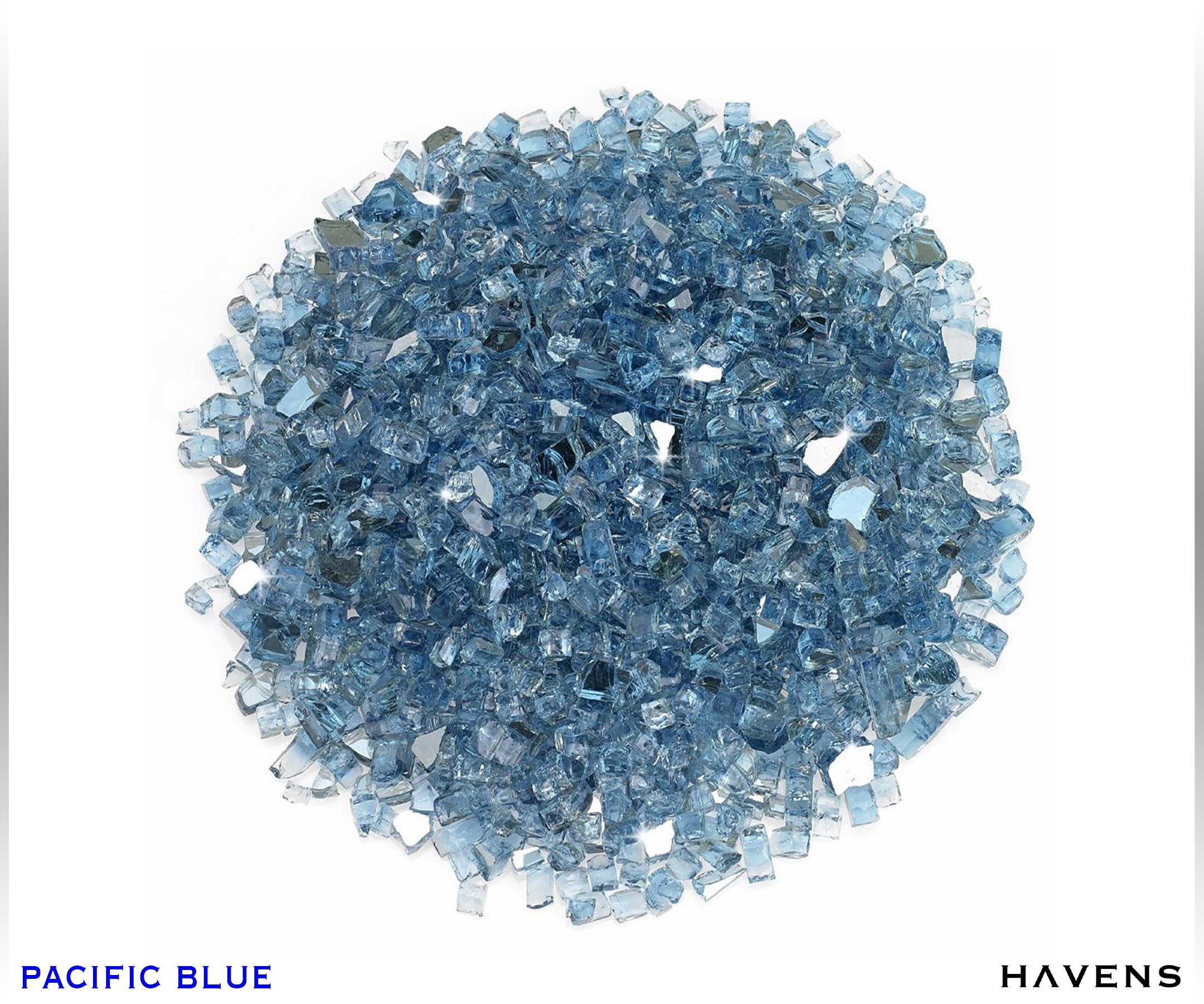 Fire Glass Rocks - USA - Havens | Luxury Metals
