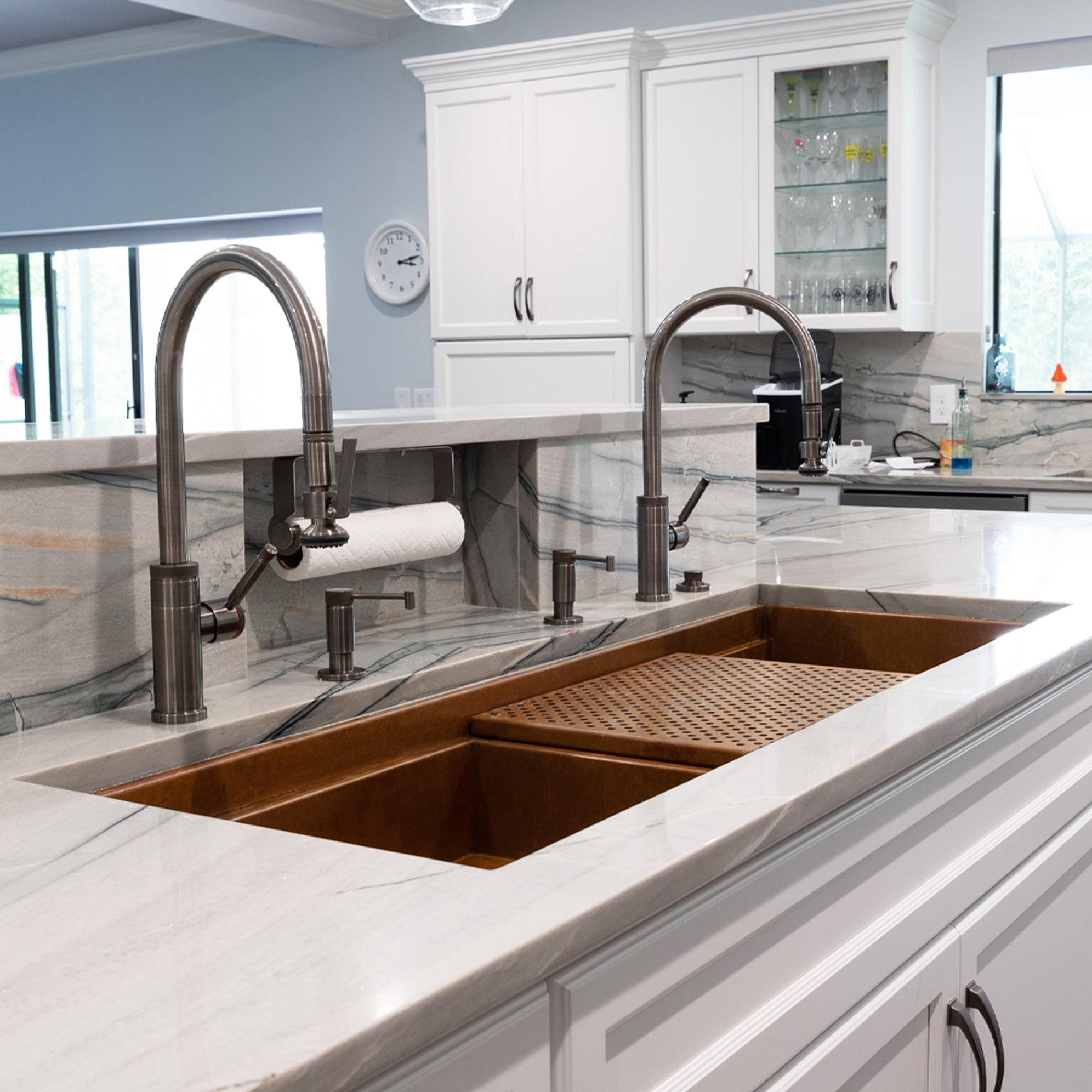Advanced Workstation Kitchen Sinks | Havens | Luxury Metals