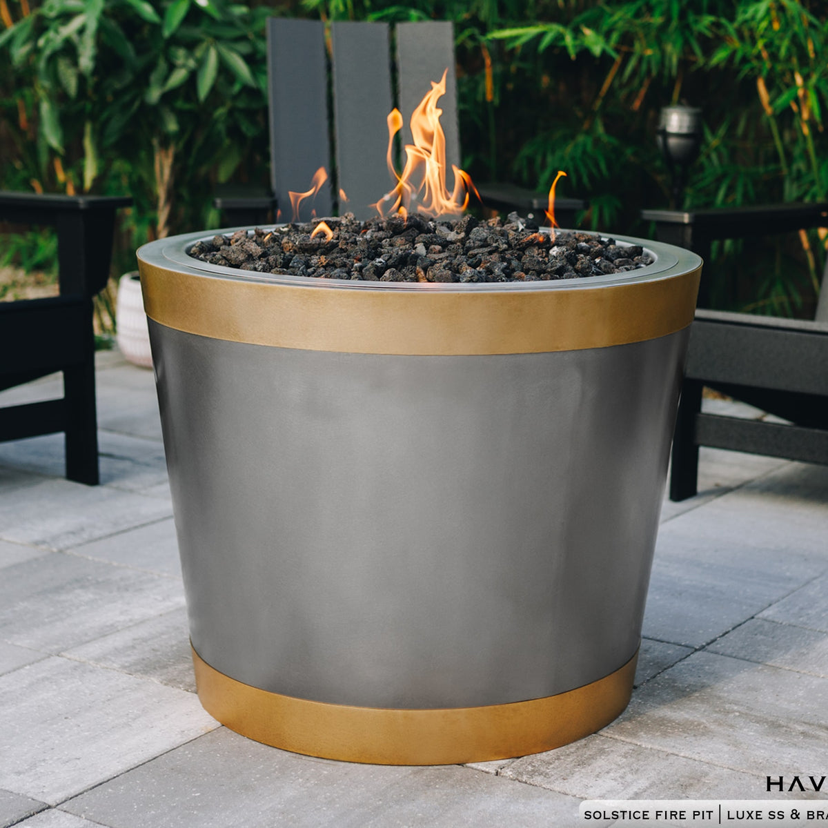 Solstice Fire Pit - Stainless