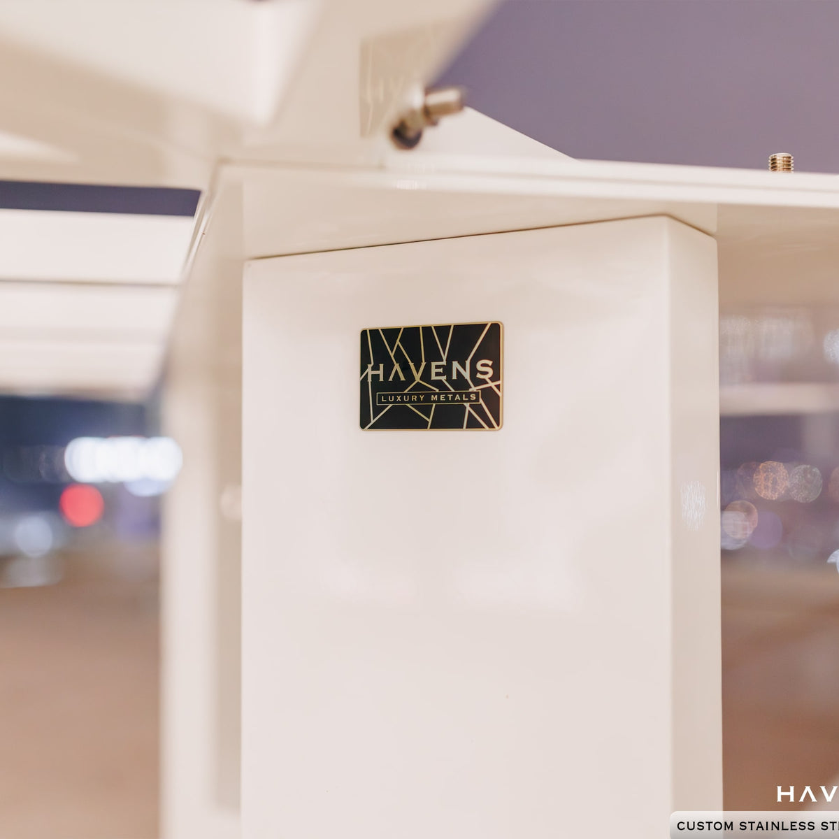 Custom Stainless Steel Table - Any Size - USA Made - Havens | Luxury Metals