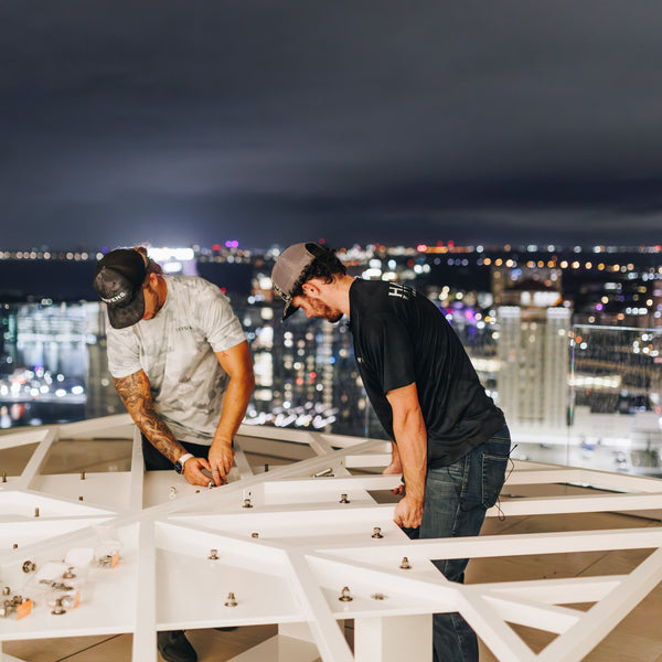 Custom Stainless Steel Table - Any Size - USA Made - Havens | Luxury Metals