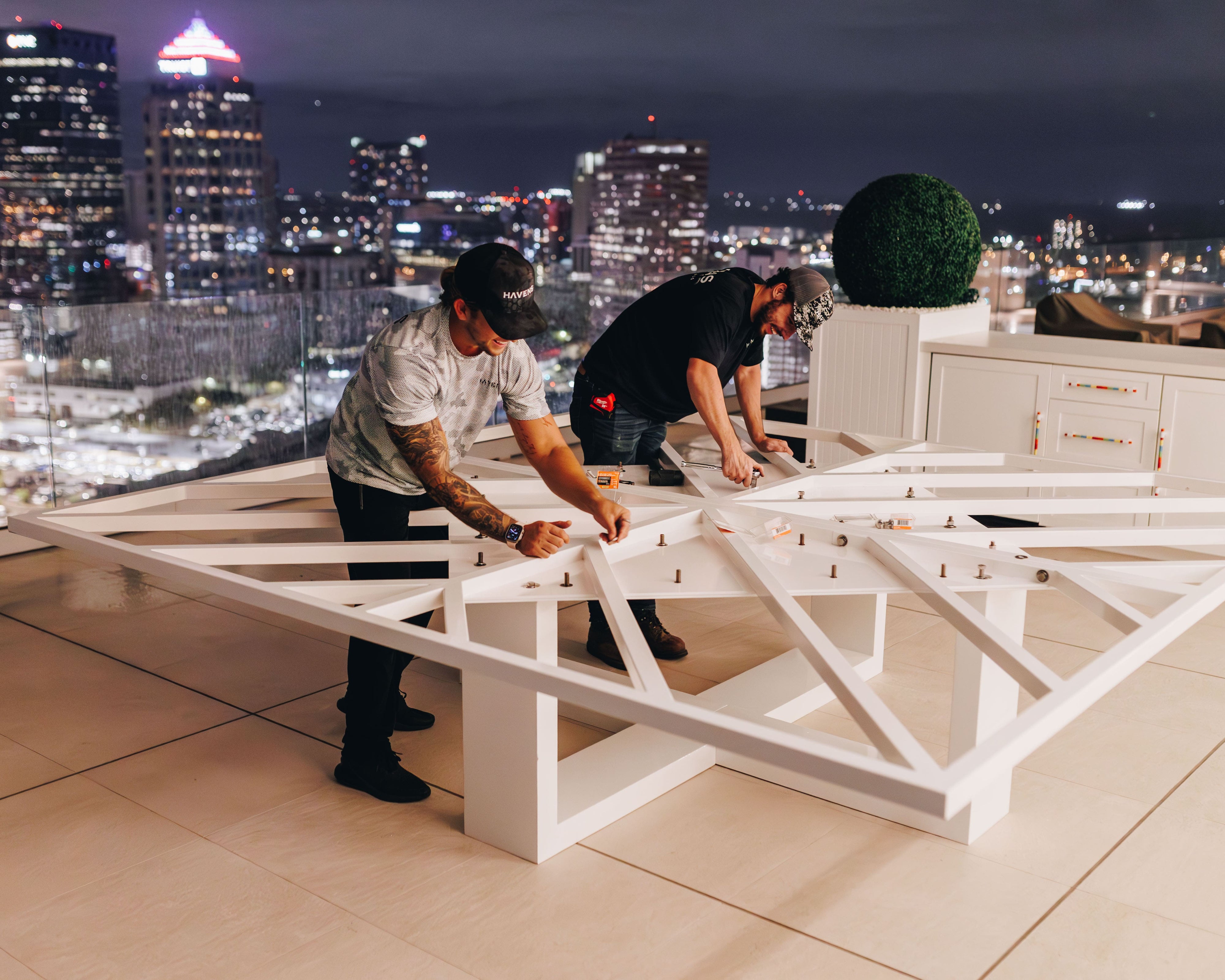 Custom Stainless Steel Table | Havens | Luxury Metals