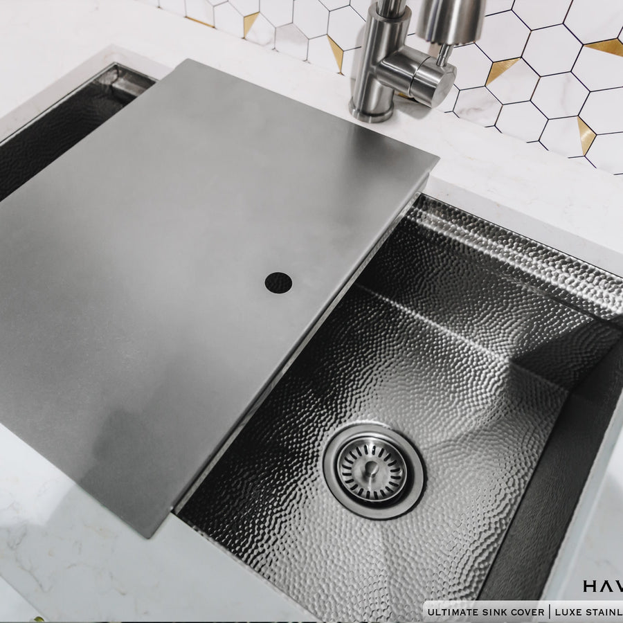 Ultimate Sink Cover - Stainless - Havens | Luxury Metals