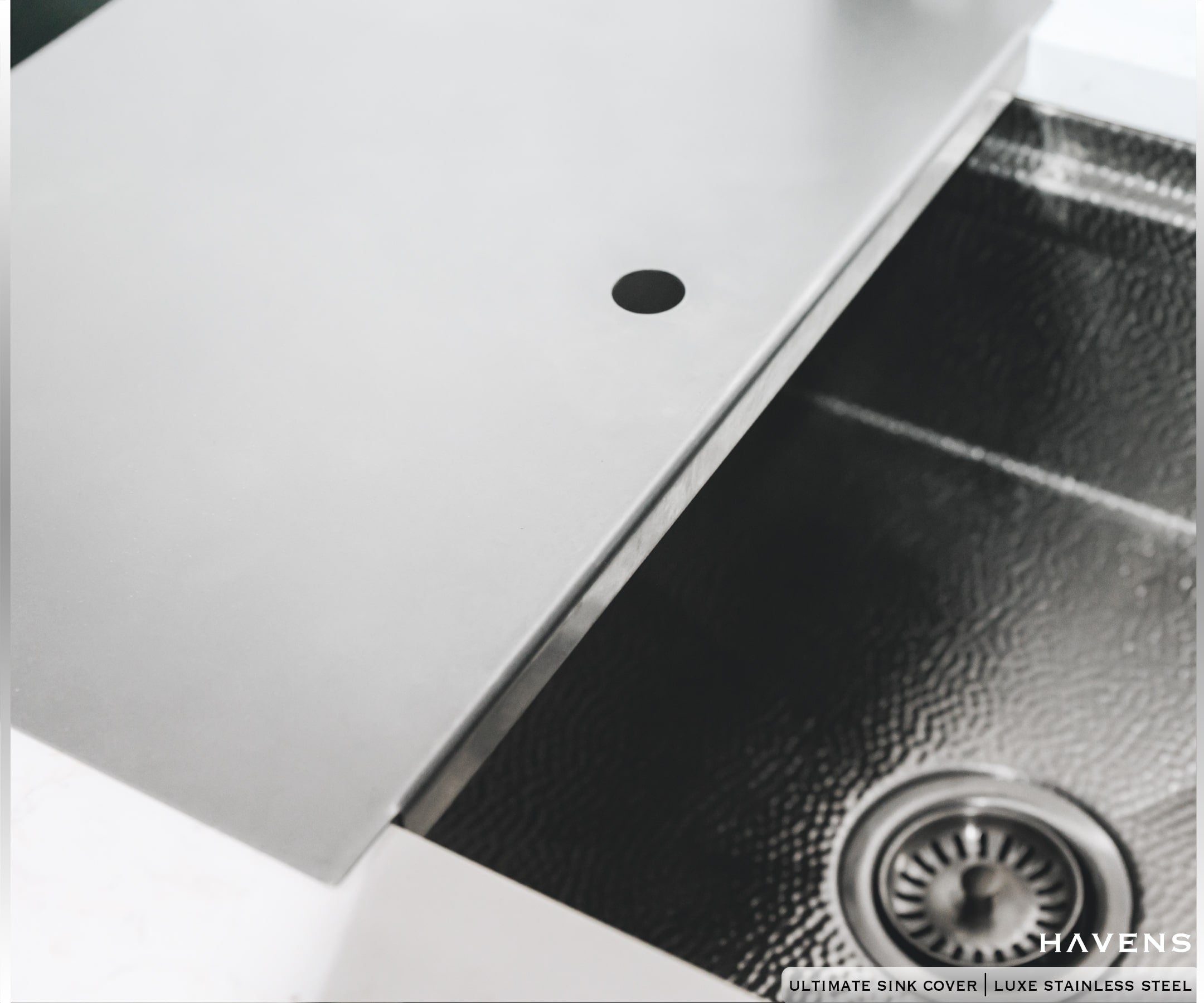 Ultimate Sink Cover - Stainless - USA Made - Havens | Luxury Metals