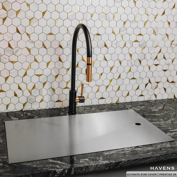 Ultimate Sink Cover - Stainless - Havens | Luxury Metals