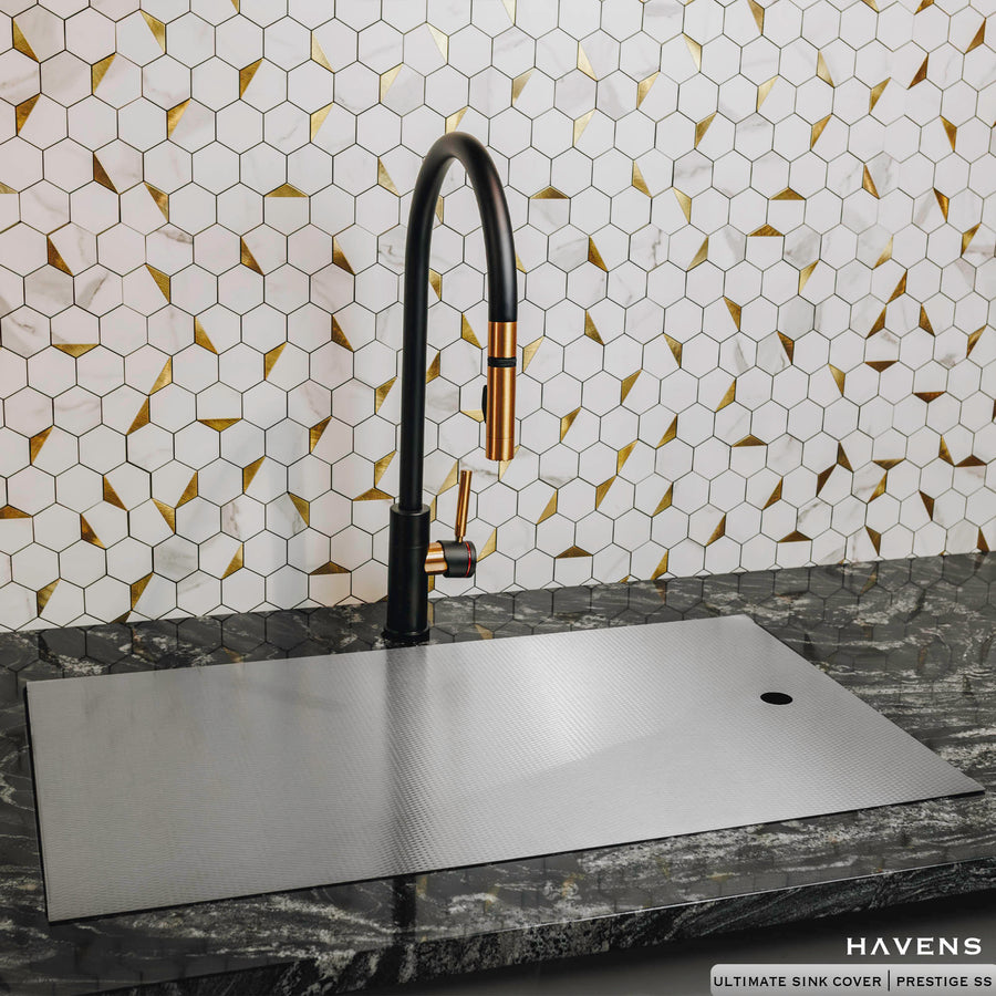 Ultimate Sink Cover - Stainless - Havens | Luxury Metals
