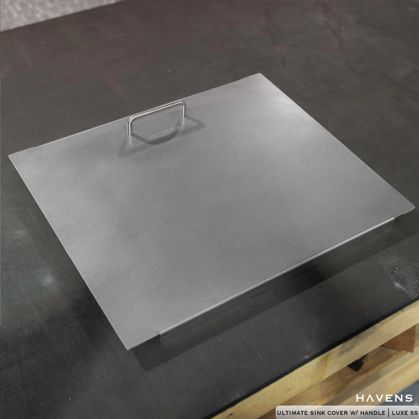Ultimate Sink Cover - Stainless - USA Made - Havens | Luxury Metals