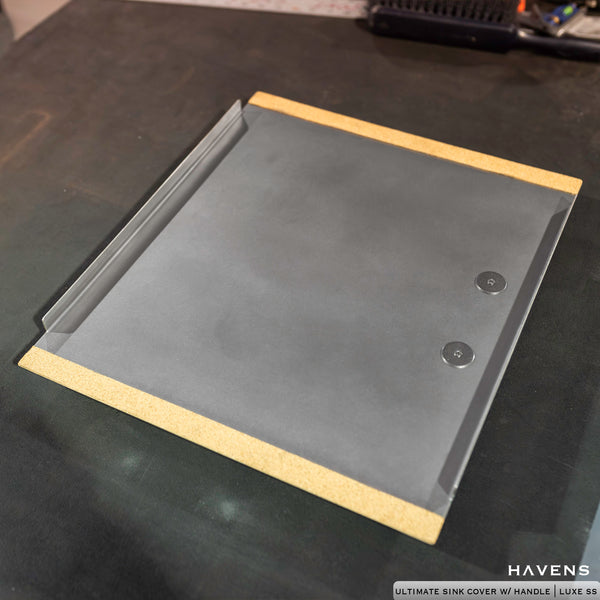 Ultimate Sink Cover - Stainless - USA Made - Havens | Luxury Metals