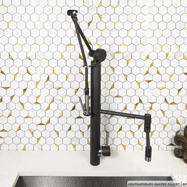 Waterstone Contemporary Gantry Faucet – Straight Spout 3710-12 - Havens ...
