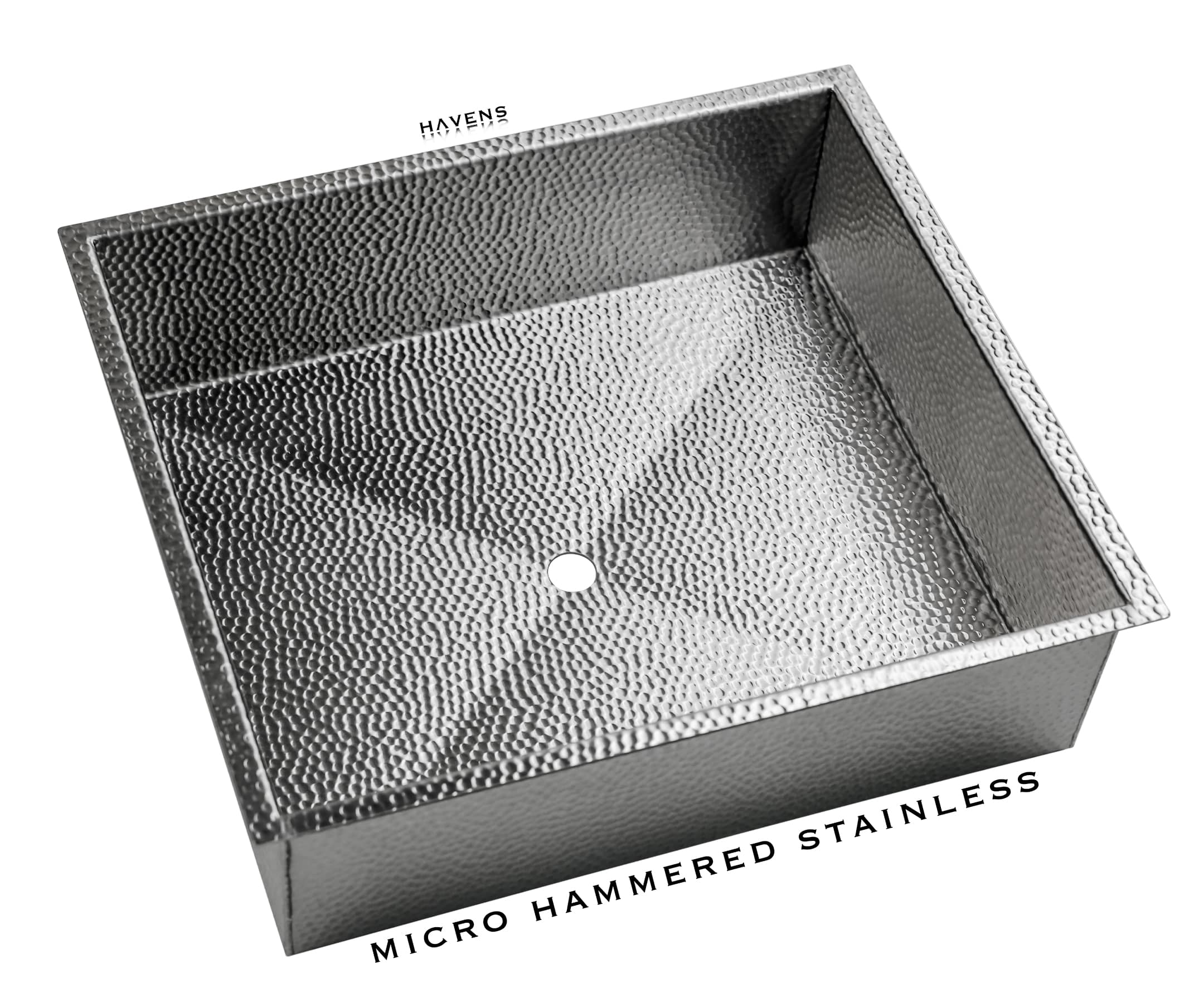 Drop In Bowl | Sink Accessory | Stainless - Havens | Luxury Metals