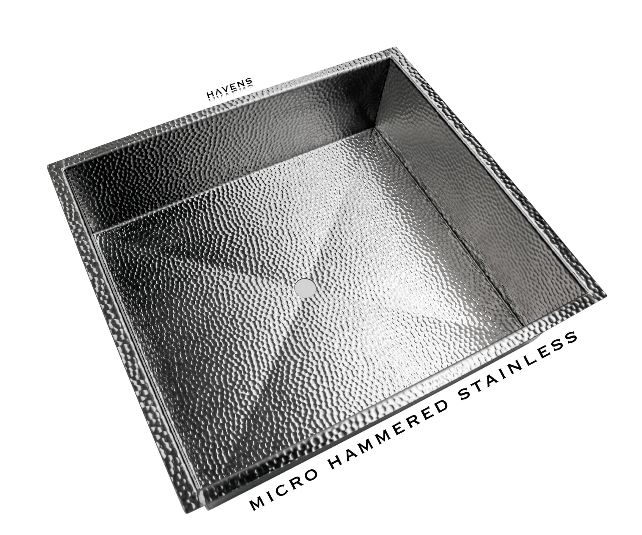 Drop In Bowl | Sink Accessory | Stainless - Havens | Luxury Metals