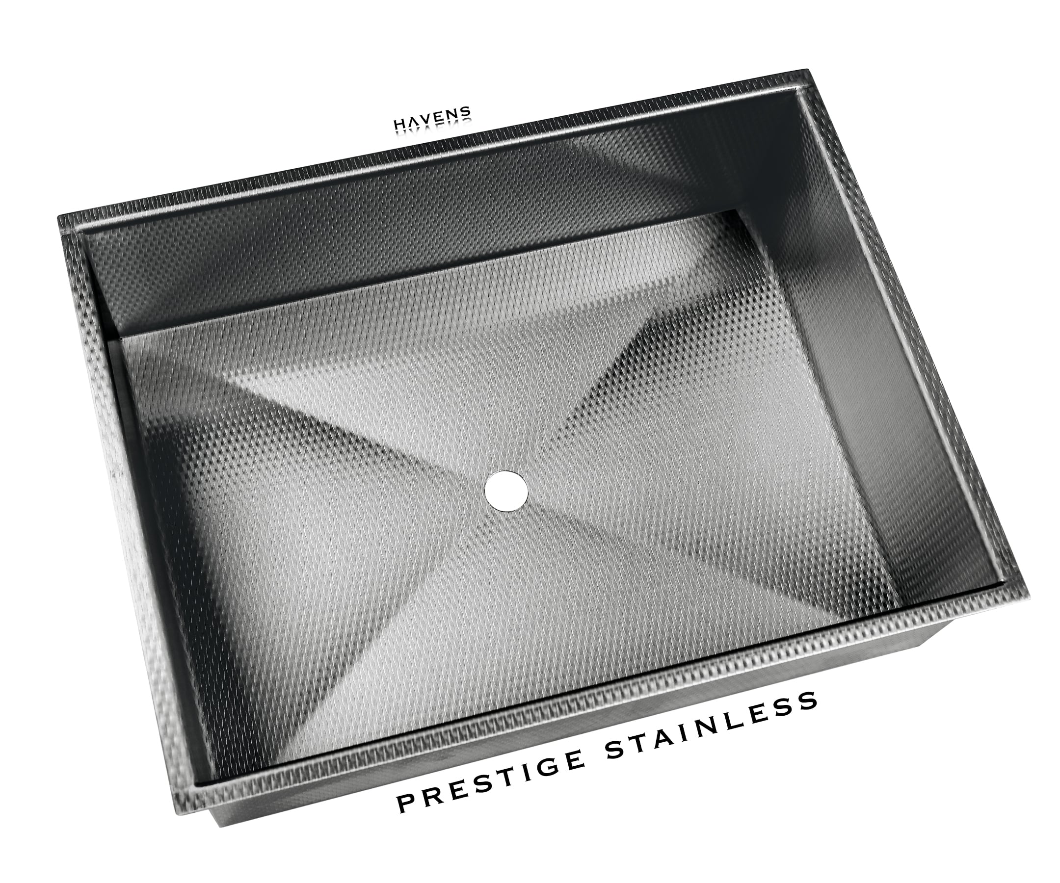 Drop In Bowl | Sink Accessory | Stainless - Havens | Luxury Metals