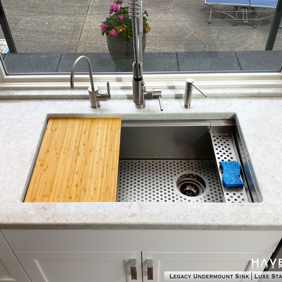 Sink Basin Grate - Stainless Steel - USA - Havens | Luxury Metals