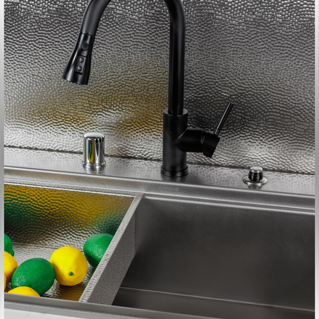 Custom Stainless Steel Kitchen Backsplash - Any Size - Havens | Luxury ...