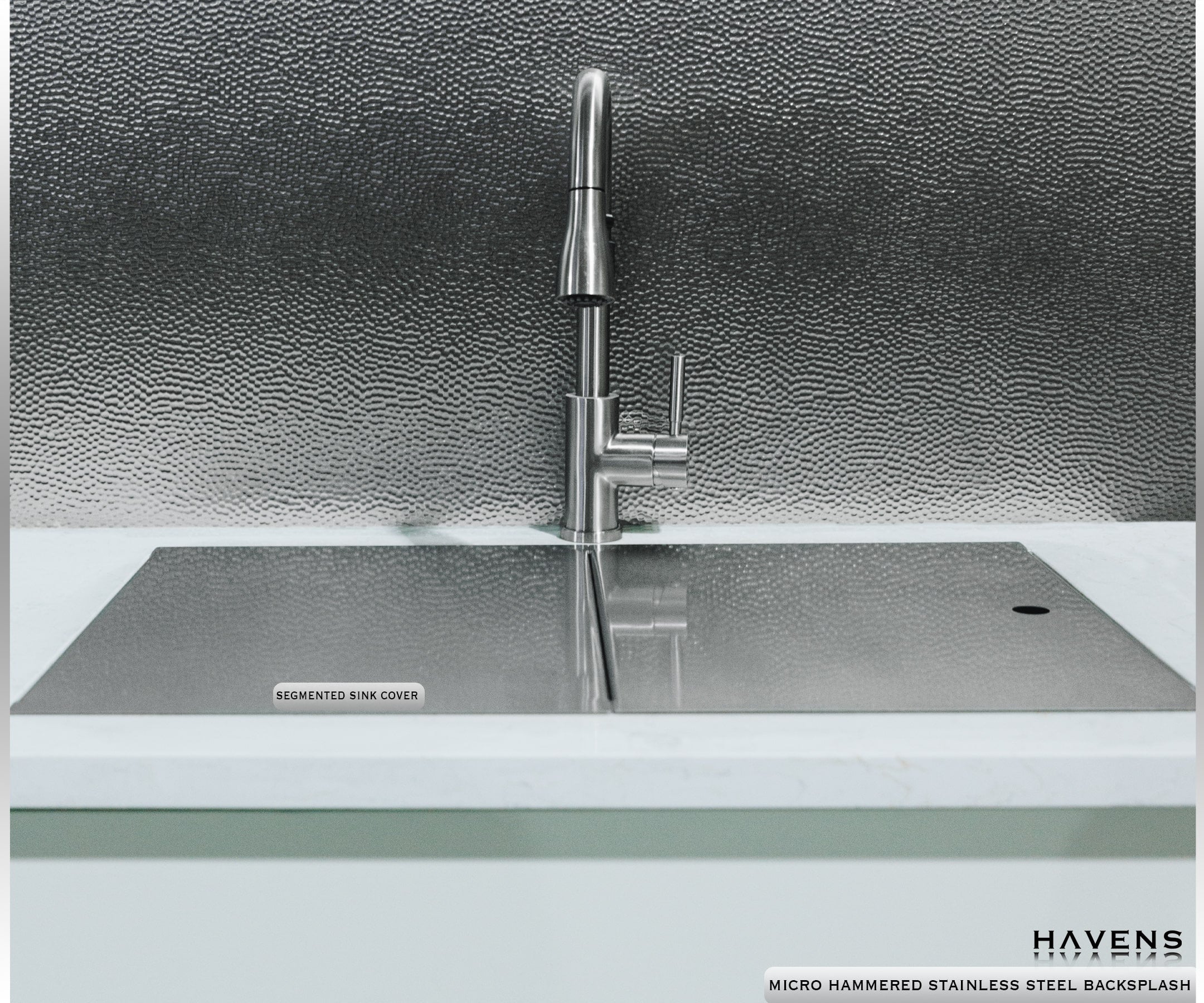 Ultimate Sink Cover - Stainless - USA Made - Havens | Luxury Metals