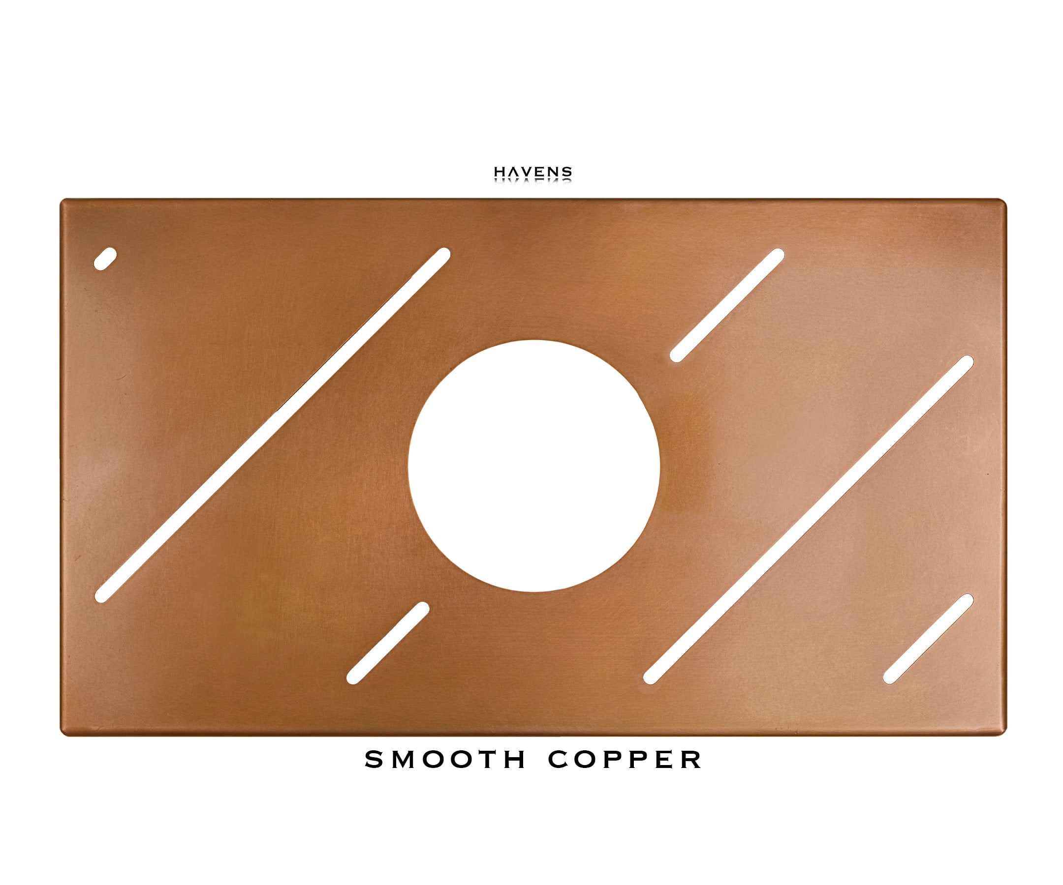 Kitchen Sink Basin Grate - Pure Copper - Havens | Luxury Metals