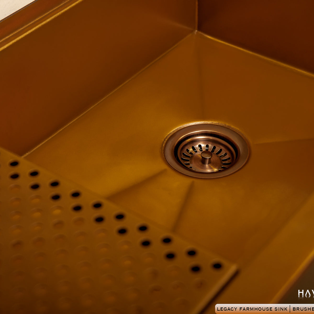 Copper Kitchen Sink Drain | Disposal or Strainer - Havens | Luxury Metals