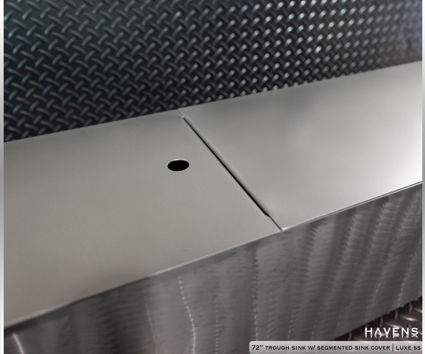 Beverage Ice Trough - USA Stainless Steel - Havens | Luxury Metals